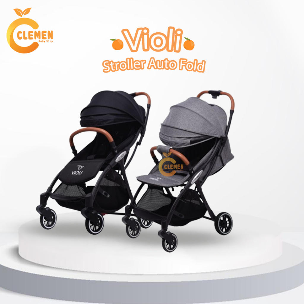 Jual Stroller Violi Auto Fold - Kereta Dorong Bayi | Shopee Indonesia