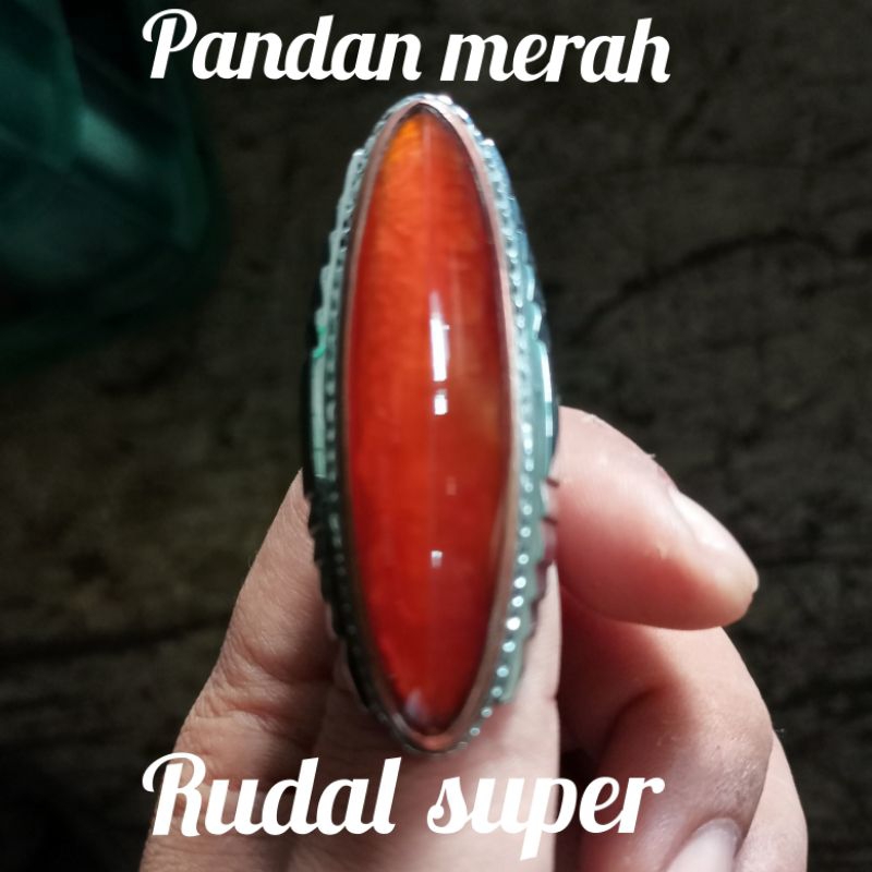 Jual Batu Akik Pandan Merah Super | Shopee Indonesia