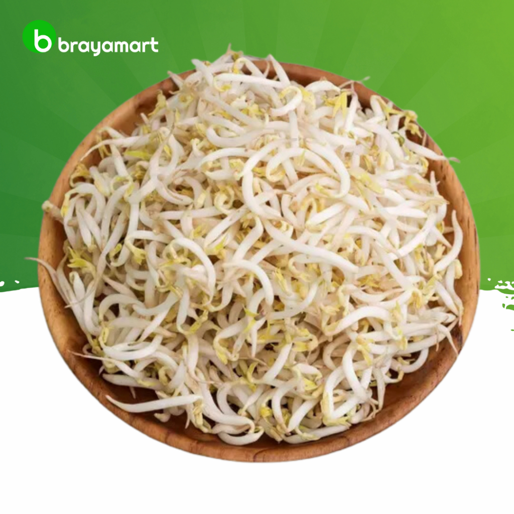 Jual Kecambah toge tauge 100 gram Brayamart | Shopee Indonesia