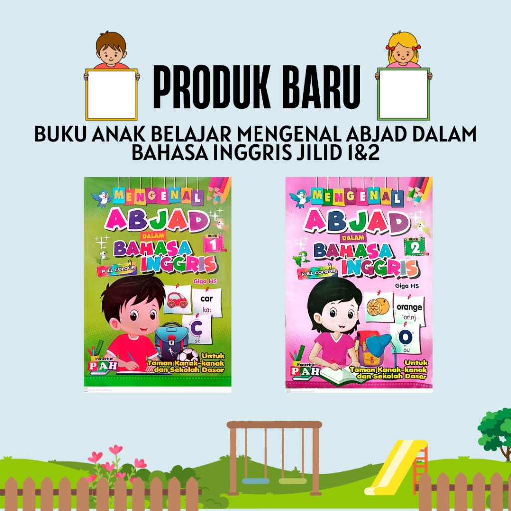 Jual Buku Anak Belajar Mengenal Abjad dalam Bahasa Inggris Jilid 1 dan ...