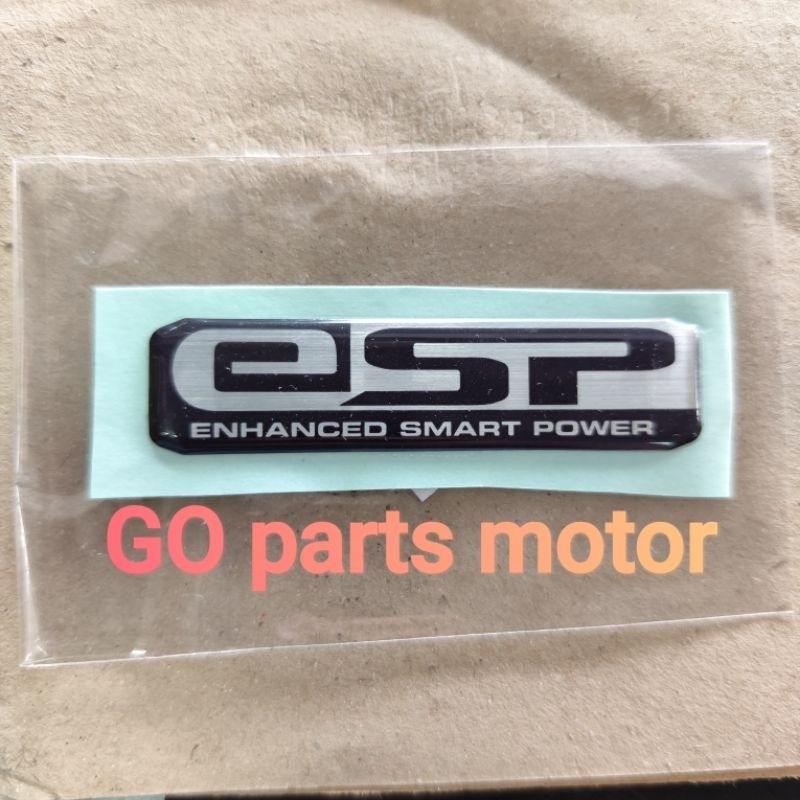 Jual Sticker Logo Emblem ESP Tutup Filter Honda Beat Scoopy Vario 110 ...
