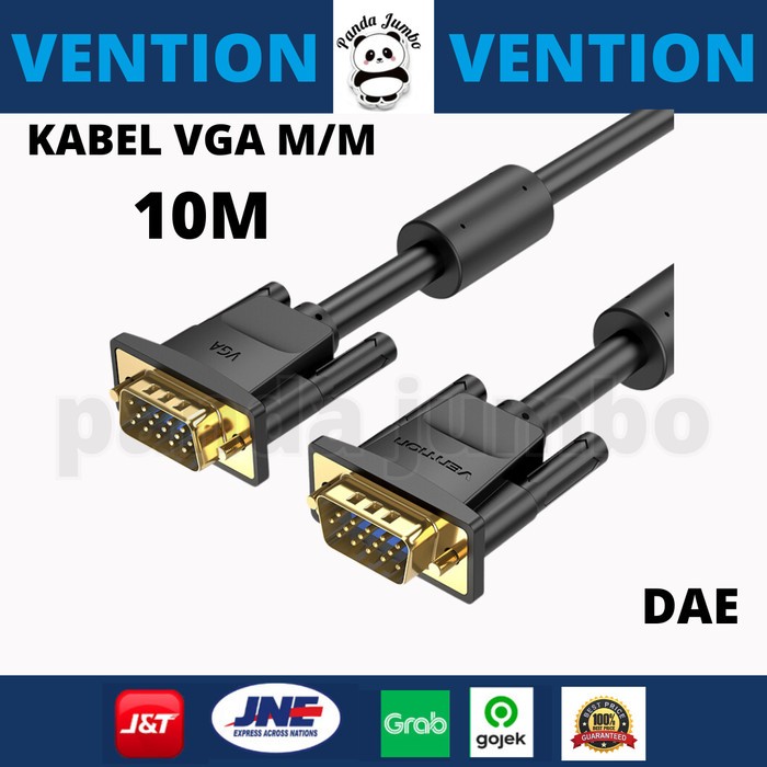 Jual Kabel VGA Vention Male 10Meter Premium Gold Plated - DAE (PJ) | Shopee Indonesia