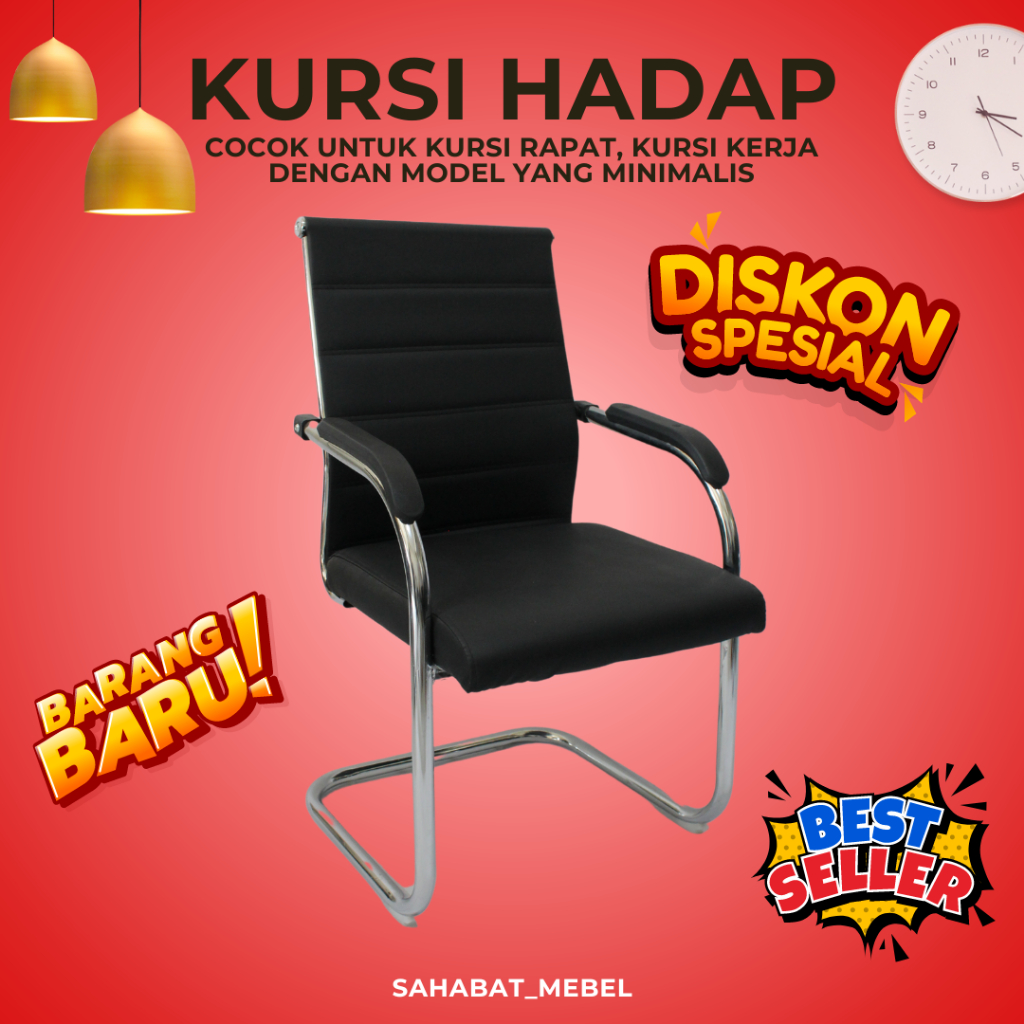 Jual Kursi Kantor Hadap 9338 / Kursi Rapat Minimalis / Kursi Kerja ...