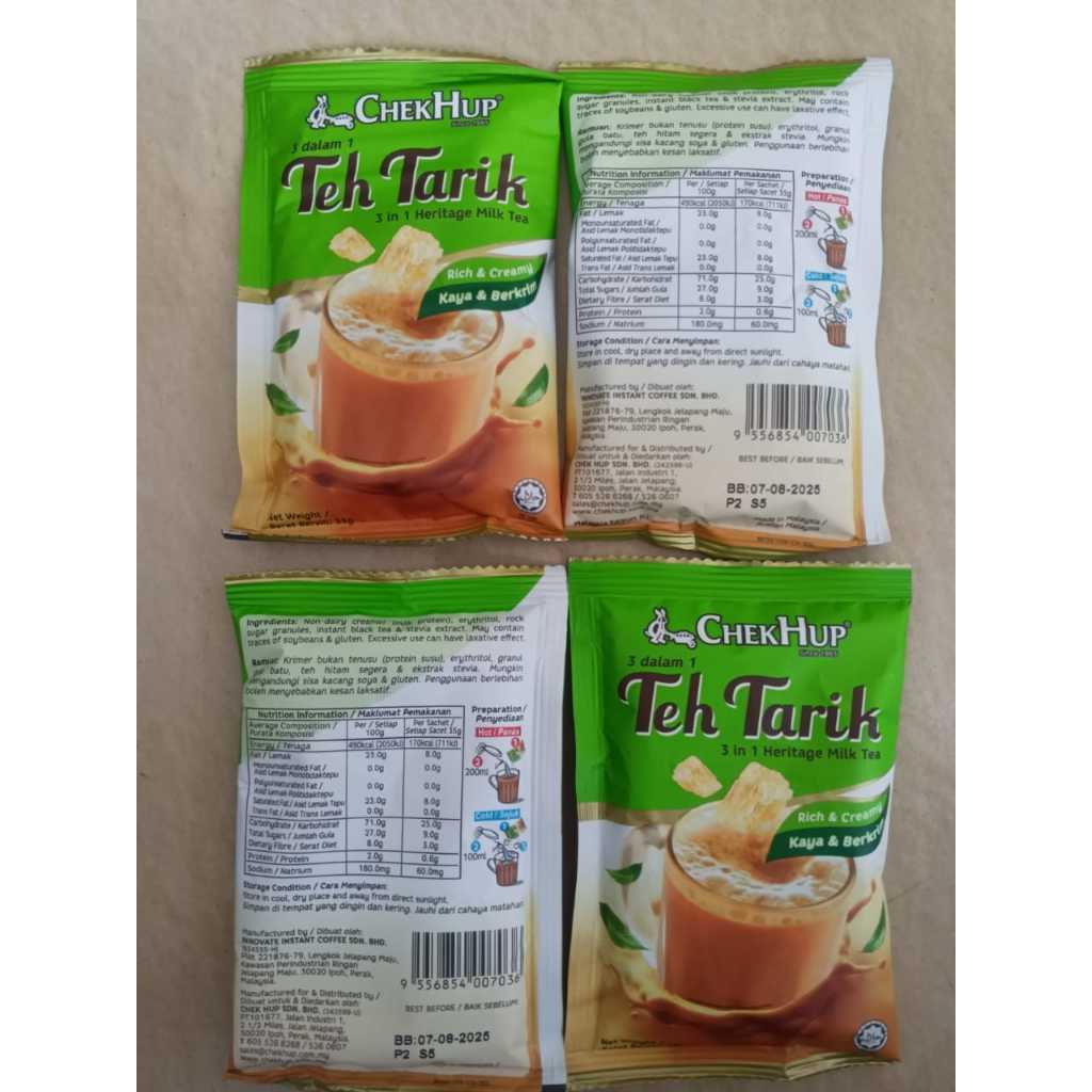 Jual Chek hup chekhup teh tarik 3in1 Rich and Creamy Teh Tarik Malaysia ...