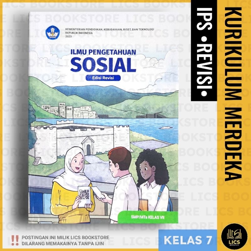 Jual Buku IPS Ilmu Pengetahuan Sosial Siswa Kelas 7 SMP / MTS Kurikulum ...
