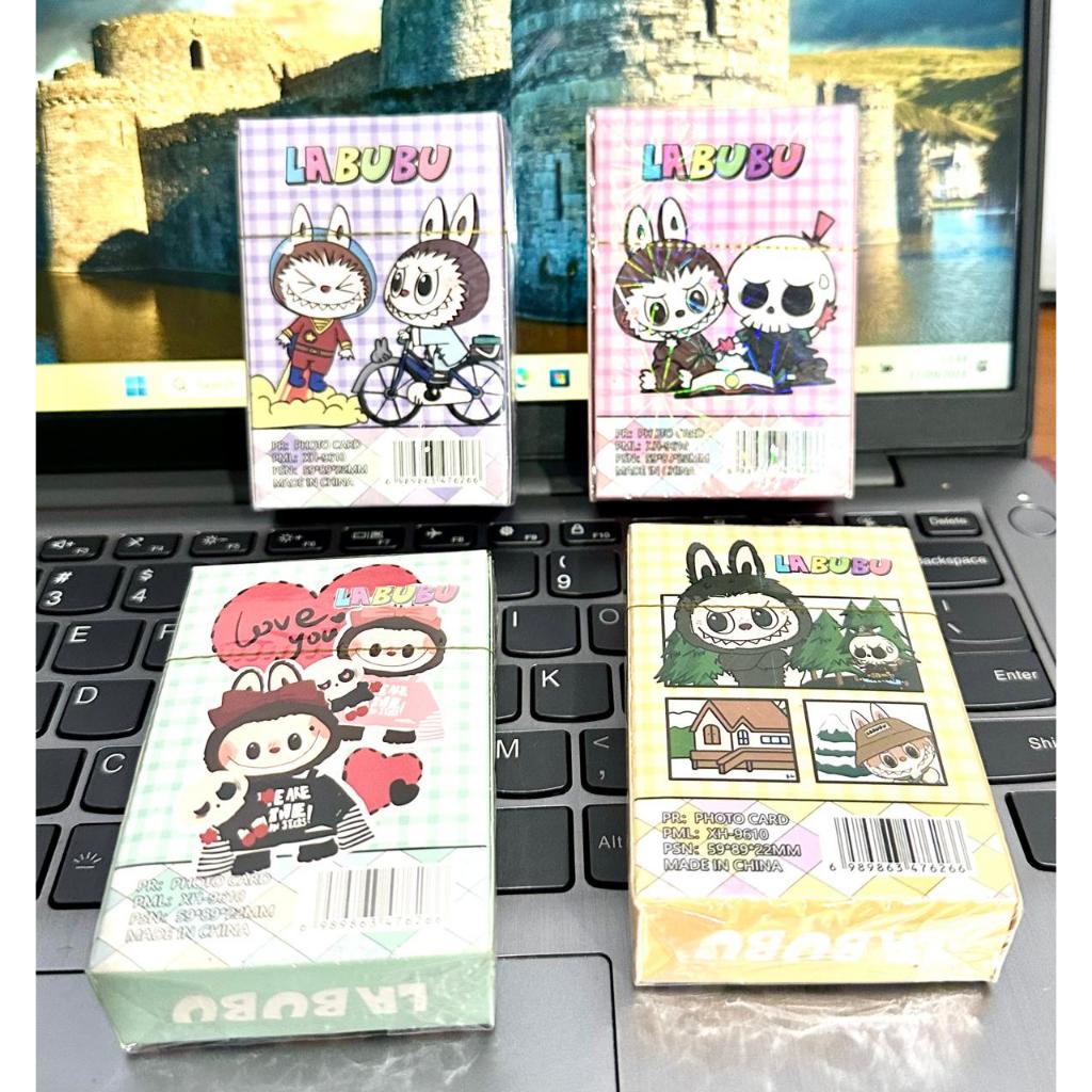 Jual 55pcs Photocard Hologram Labubu Lomo card Popmart | Shopee Indonesia