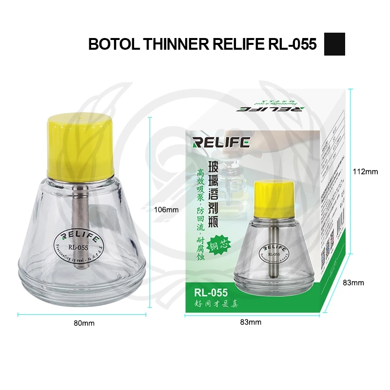 Jual BOTOL THINER KACA RELIFE RL-055 150ml / Tempat Thinner / Wadah Thinner / Tempat Cairan ...