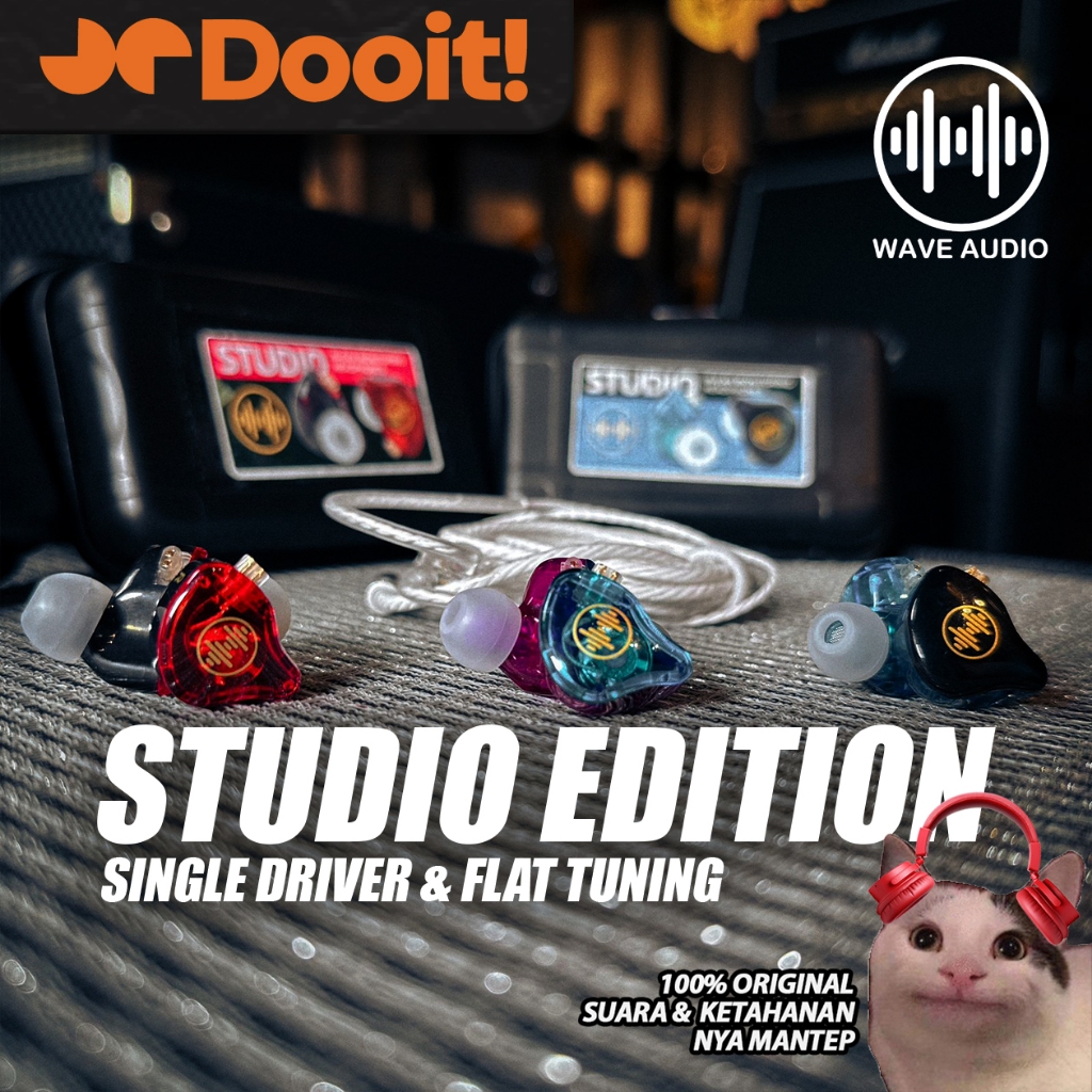 Jual Wave Audio WAVE 1 STUDIO Flat IEM In Ear Monitor Stage Panggung ...