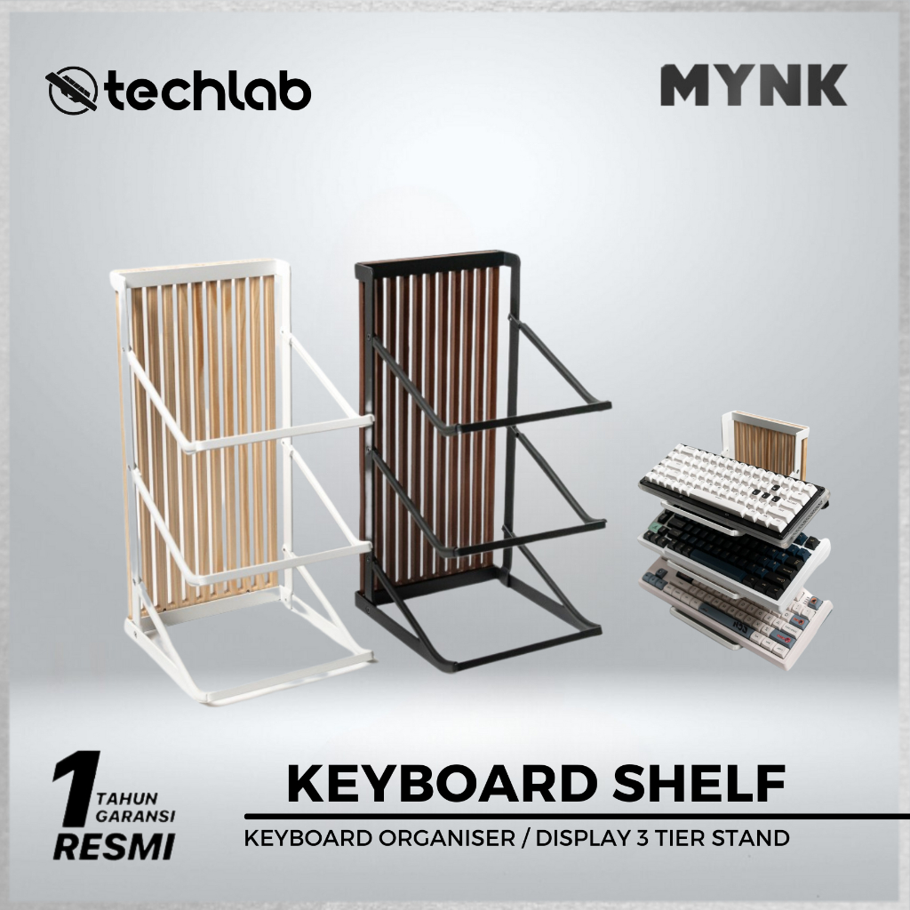 Jual MYNK Keyboard Shelf 3 Tier / Keyboard Display Stand / Keyboard ...