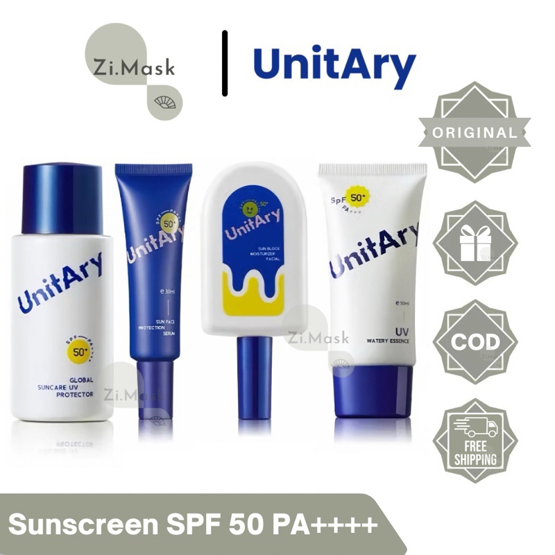 Jual UNITARY Global Suncare UV Protector | Sun Face Protection Serum ...