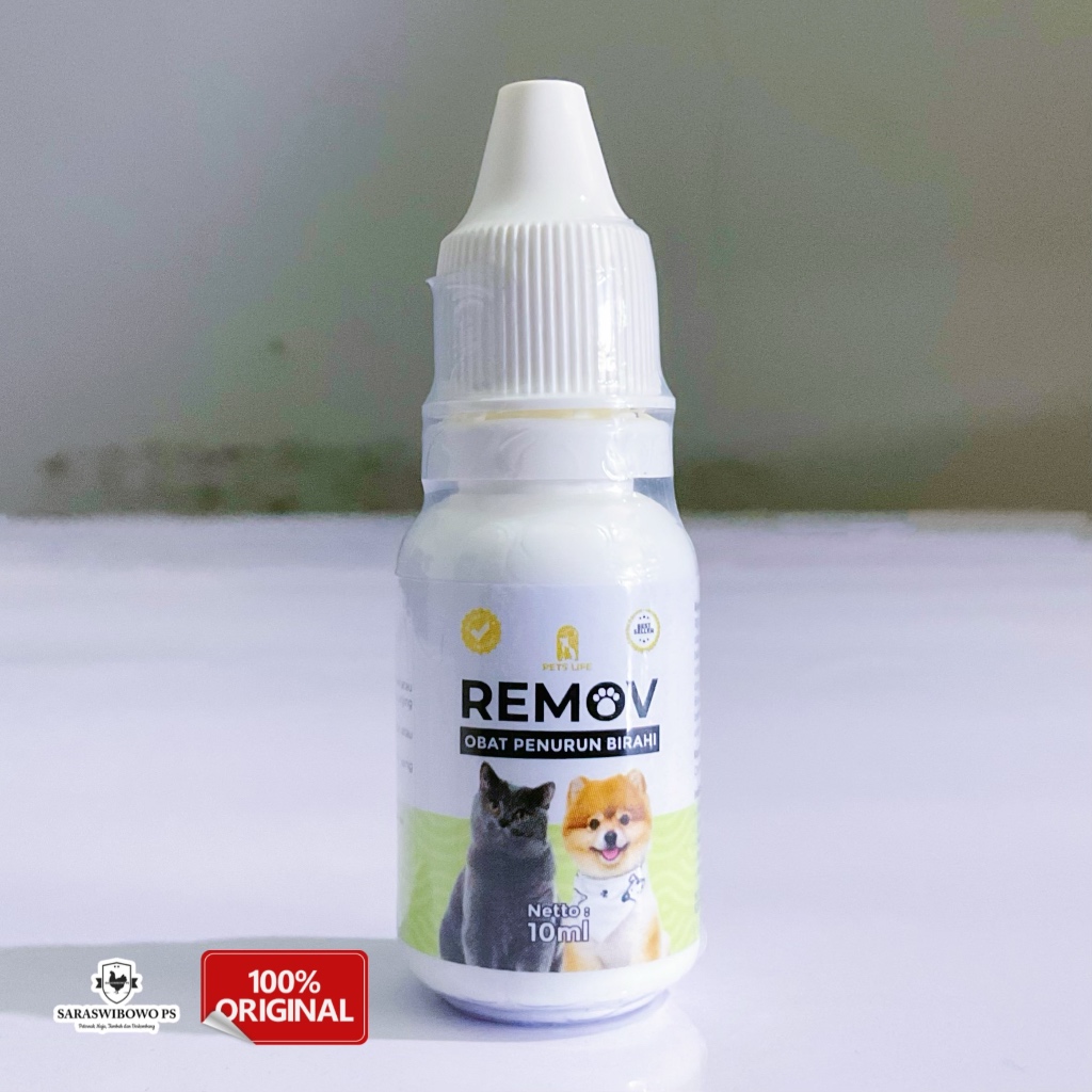 Jual REMOV penurun birahi kucing dan ajing 10ml | Shopee Indonesia