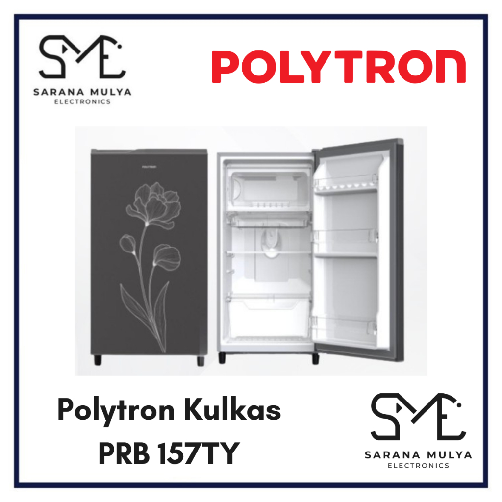Jual POLYTRON KULKAS 1 PINTU PRB 157TY - LEMARI ES 1 PINTU 150L ...