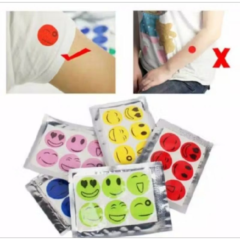 Jual STICKER ANTI NYAMUK ATAU SERANGGA ISI 6 PCS | Shopee Indonesia