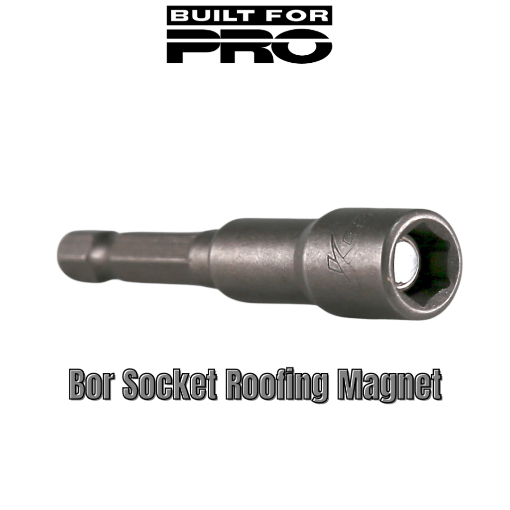 Jual Socket Roofing Magnet Satuan Gagang Hex diameter 1/4inch Quick ...