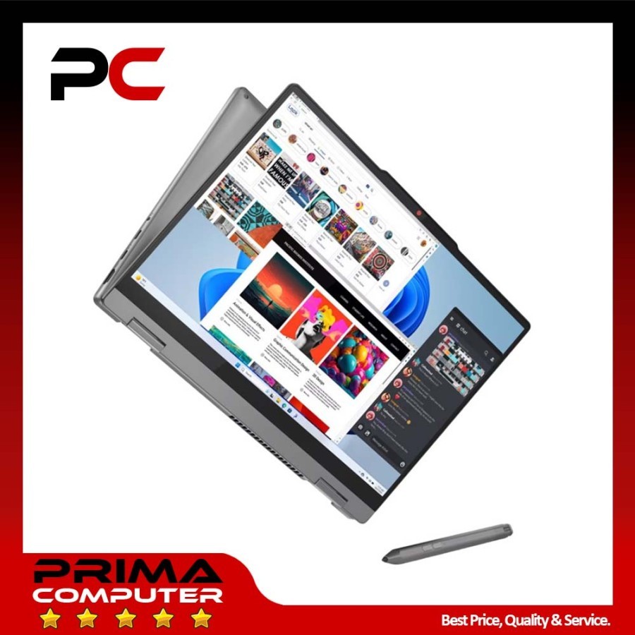 Jual LENOVO IP5 2-in1-14IRU9 83DT000BID/CID Lunar grey/blue Intel Core ...