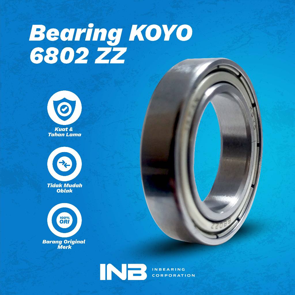 Jual Laker Bearing 6802 ZZ KOYO Bearing Laker Conrod Arm Vixion ...