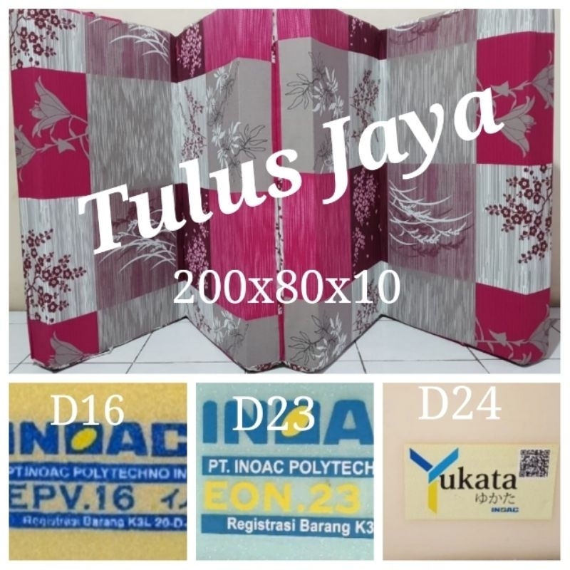 Jual 200x80x10 Kasur Lipat/Kasur Lantai/Guest Bed/Kasur Piknik INOAC ...