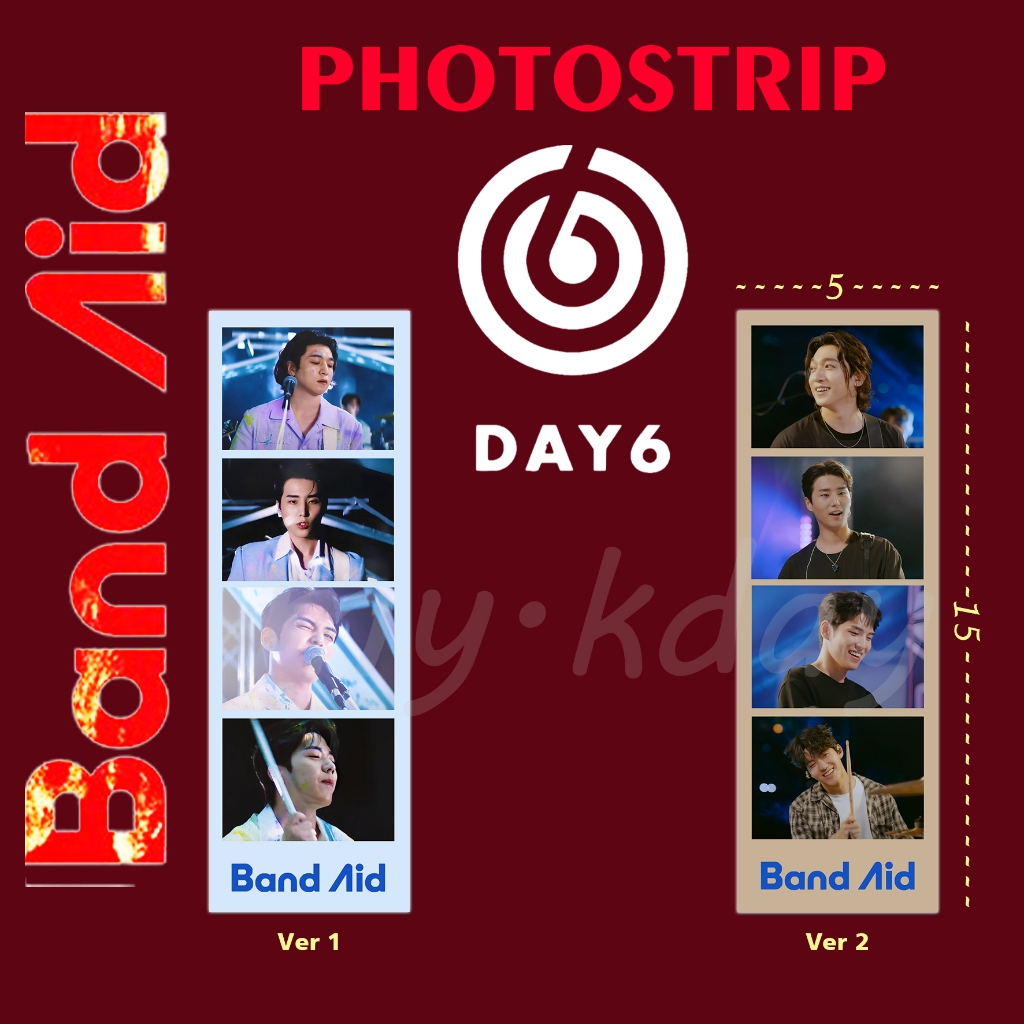 Jual PS-0054, Photostrip DAY6 Band Aid | Shopee Indonesia