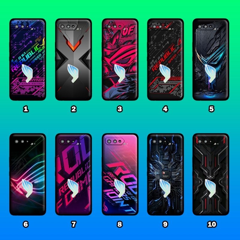 Jual CUSTOM CASE ASUS ROG PHONE 2 3 5 6 7 8 CASING SOFTCASE BLACK MATTE ...