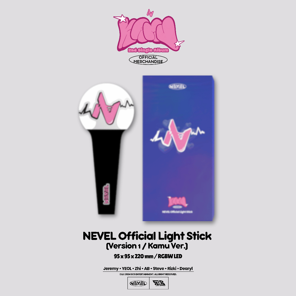 Jual NEVEL Official Light Stick (Version 1/Kamu Ver.) | Shopee Indonesia