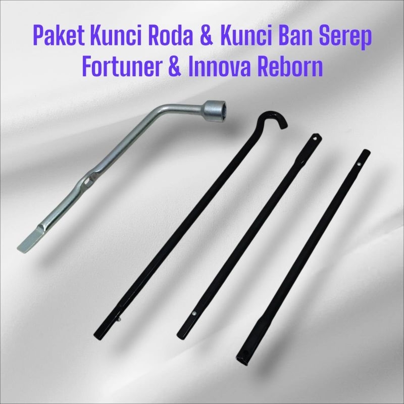 Jual Handle/Kunci Ban Serep & Kunci Roda Fortuner & Innova Reborn ...