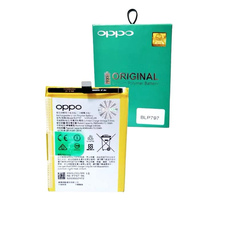 Jual BATERAI OPPO A73 5G / BLP-797 NEW ORI 100A | Shopee Indonesia