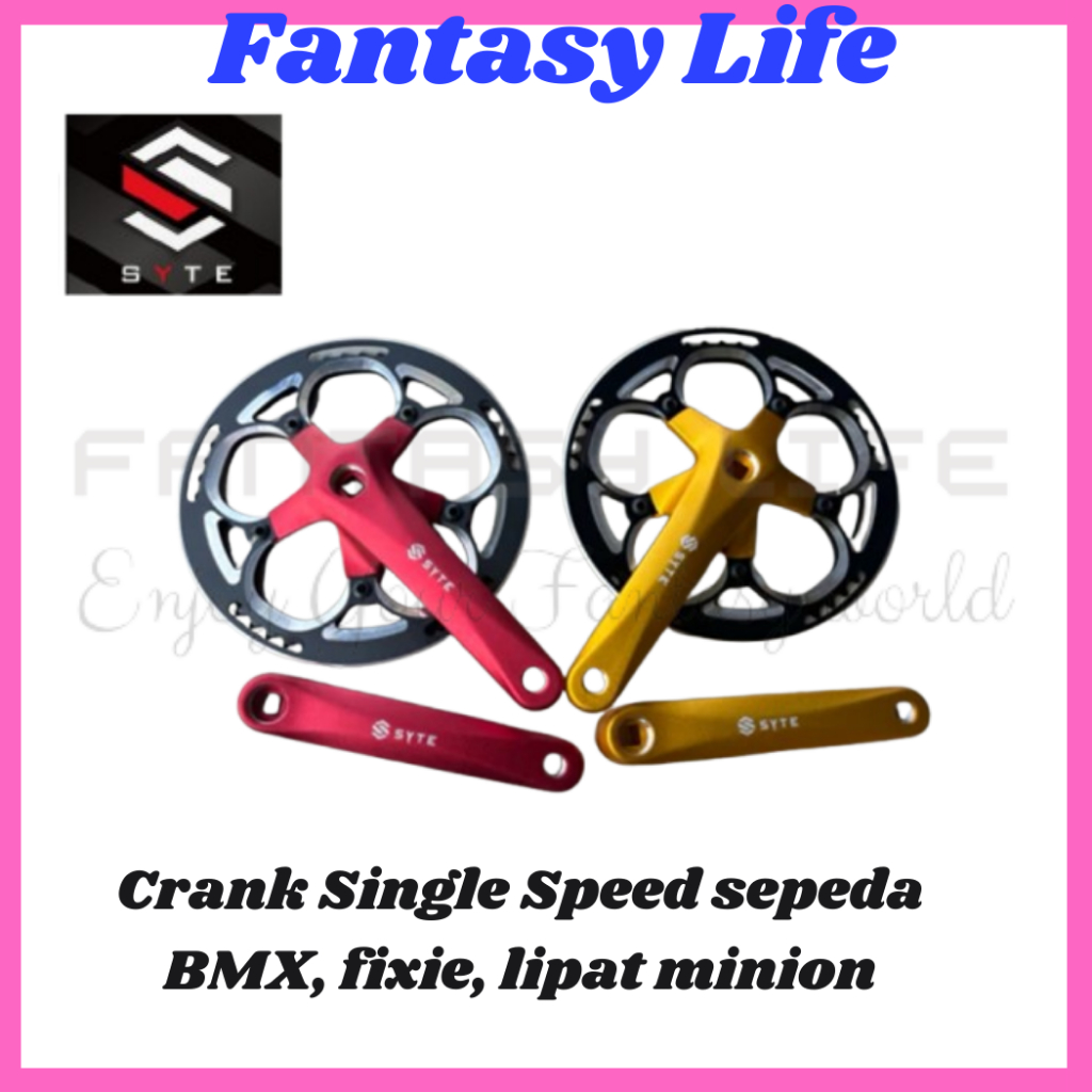Jual Gear Gir Crank Sepeda BMX MTB Lipat Minion Fixie SYTE Alloy 53T ...