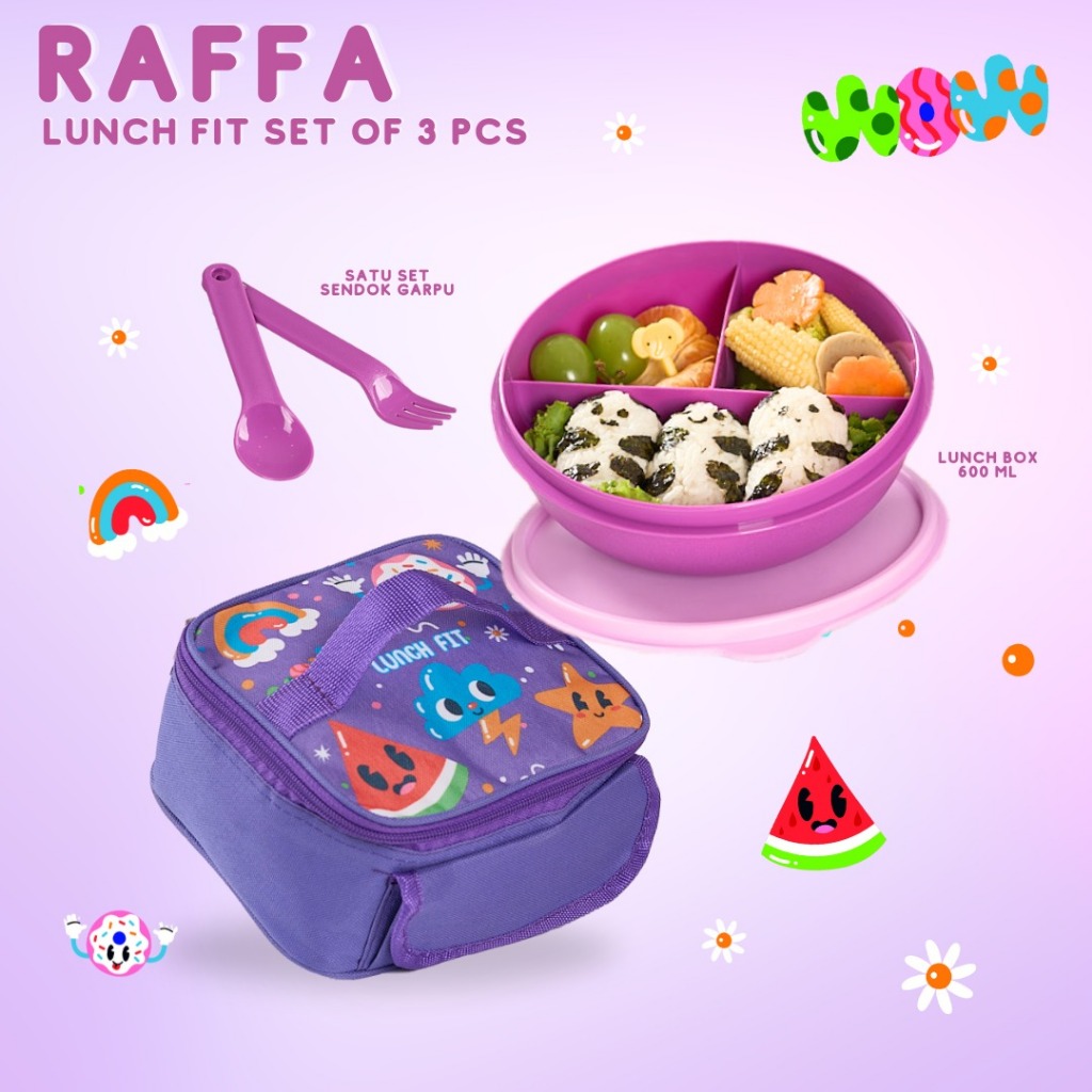 Jual Tas Rafa Lunch Fit Set Of 3 Pcs | Shopee Indonesia