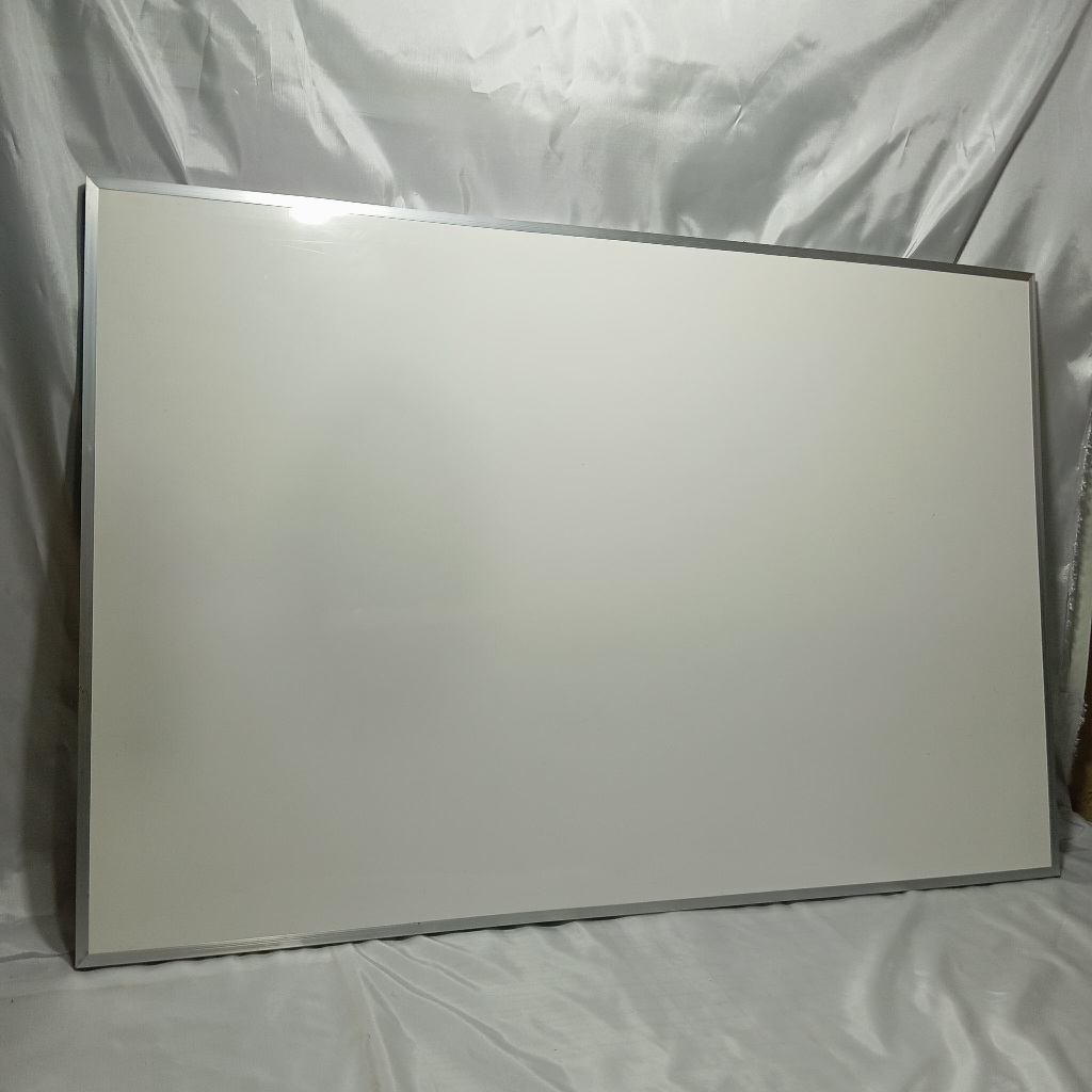 Jual Papan Tulis / Whiteboard List Aluminium Ukuran 120x80cm | Shopee ...