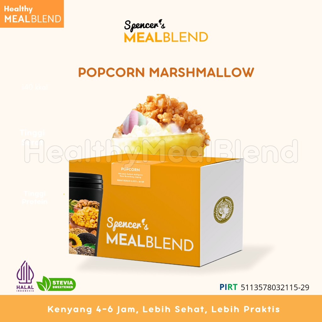 Jual Spencer's Mealblend Multigrain POPCORN - 1 Box (Free Kaos/Handuk ...