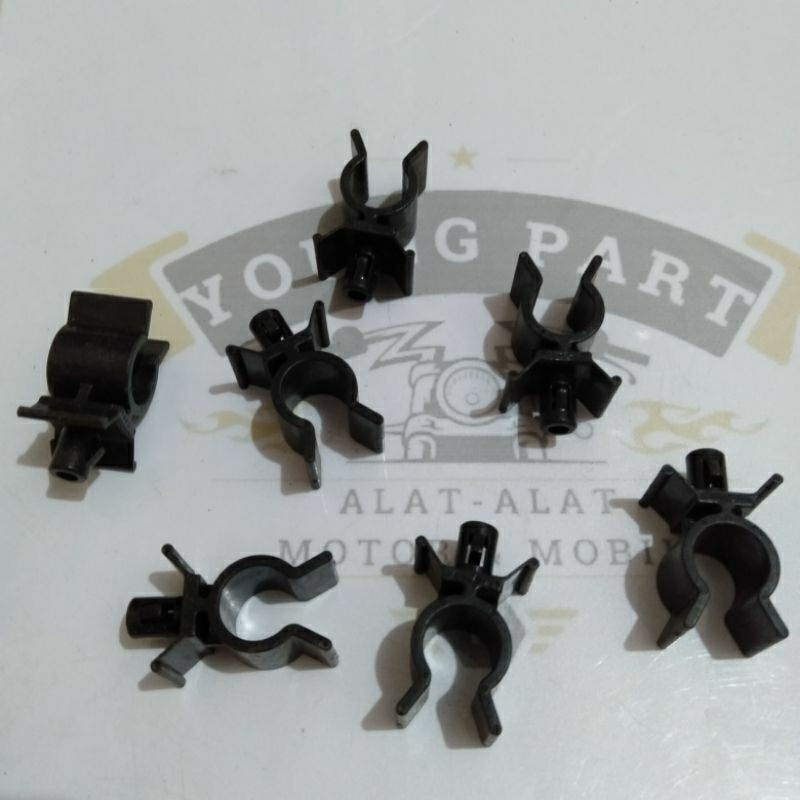 Jual Plastik Klip Klem Selang Kabel Body dll diameter Lubang 12 MM ...