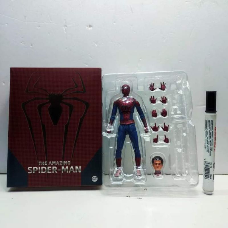 Jual Mainan action figureShf CT the amazing spiderman andrew ...