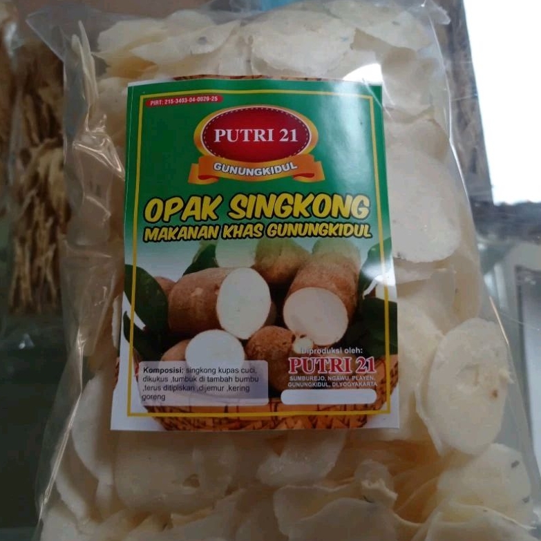 Jual Opak Singkong Mentah Makanan Khas Gunungkidul | Shopee Indonesia