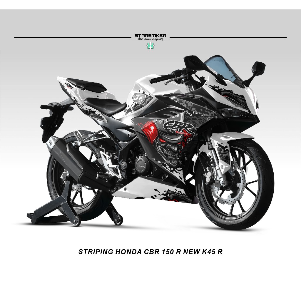 Jual decals semifull CBR 150 R NEW K45 R / Motif 1 /Sticker/variasi ...