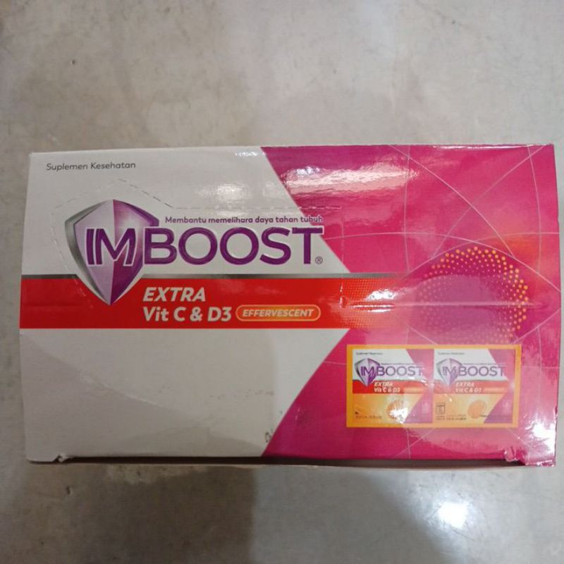 Jual Imboost extra vit c&d3 effervescent/box | Shopee Indonesia