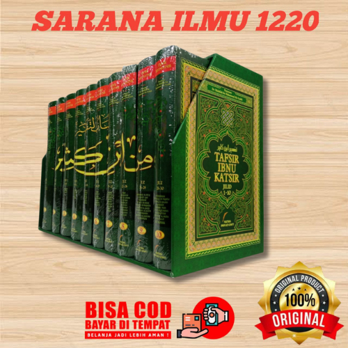 Jual PUSTAKA IMAM SYAFII | ( 1 SET Isi 10 Buku ) Tafsir Ibnu Katsir Lengkap | Shopee Indonesia