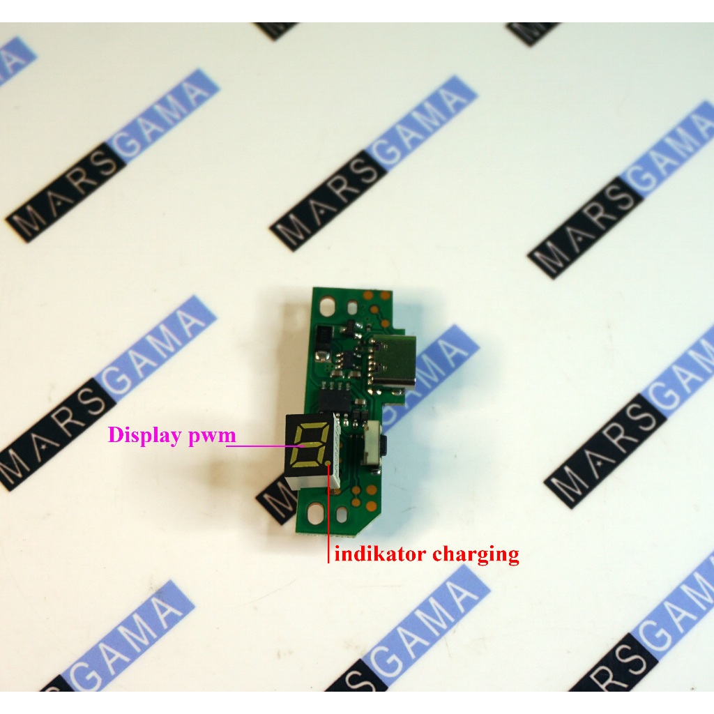 Jual Modul PWM Charging Baterai 3.7v 18650 Type C Step down Dimmer with ...