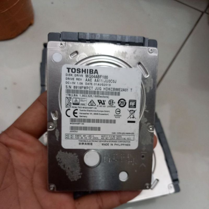 Jual hardisk laptop second hdd laptop 1 TB 1tb sentinel 100% bergaransi ...