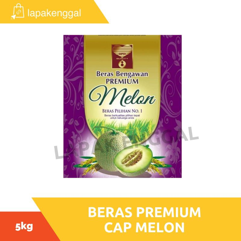Jual Beras Premium Melon 5kg | Shopee Indonesia