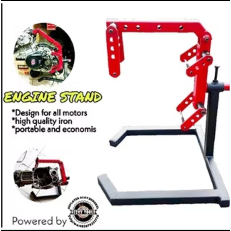 Jual Stand engine dudukan mesin sepeda motor bebek Metic sport | Shopee ...