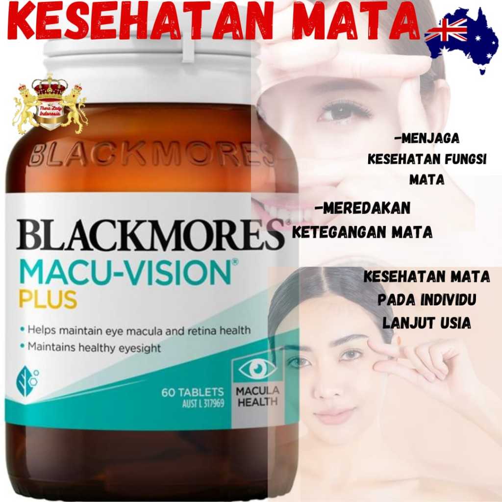 Jual blackmores macu vision plus 60 tablets | Shopee Indonesia