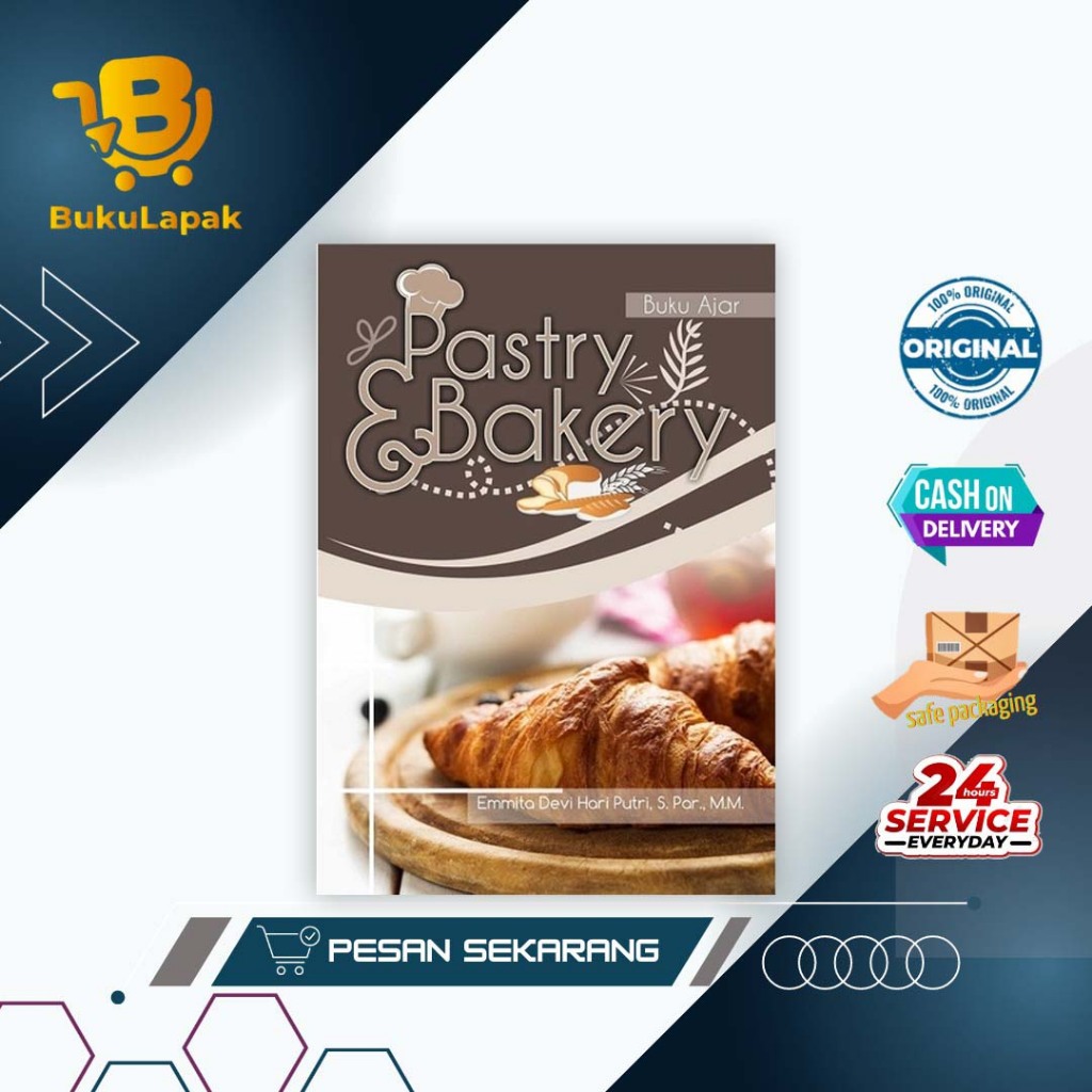 Jual Buku Bahan Ajar Pastry and Bakery - Deepublish | Shopee Indonesia
