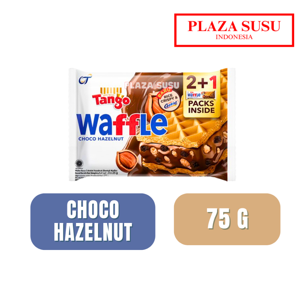 Jual CAMILAN WAFER TANGO WAFFLE CHOCO FLAVOR CRANCH HAZELNUT BISKUIT ...