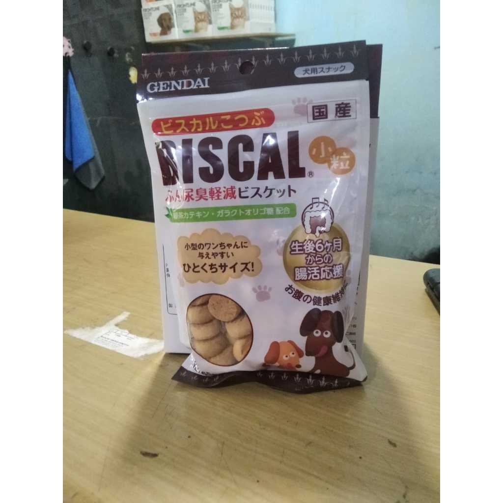 Jual biskuit biscal dog-biskuit utk mengurangi bau poop anjing-65gr ...