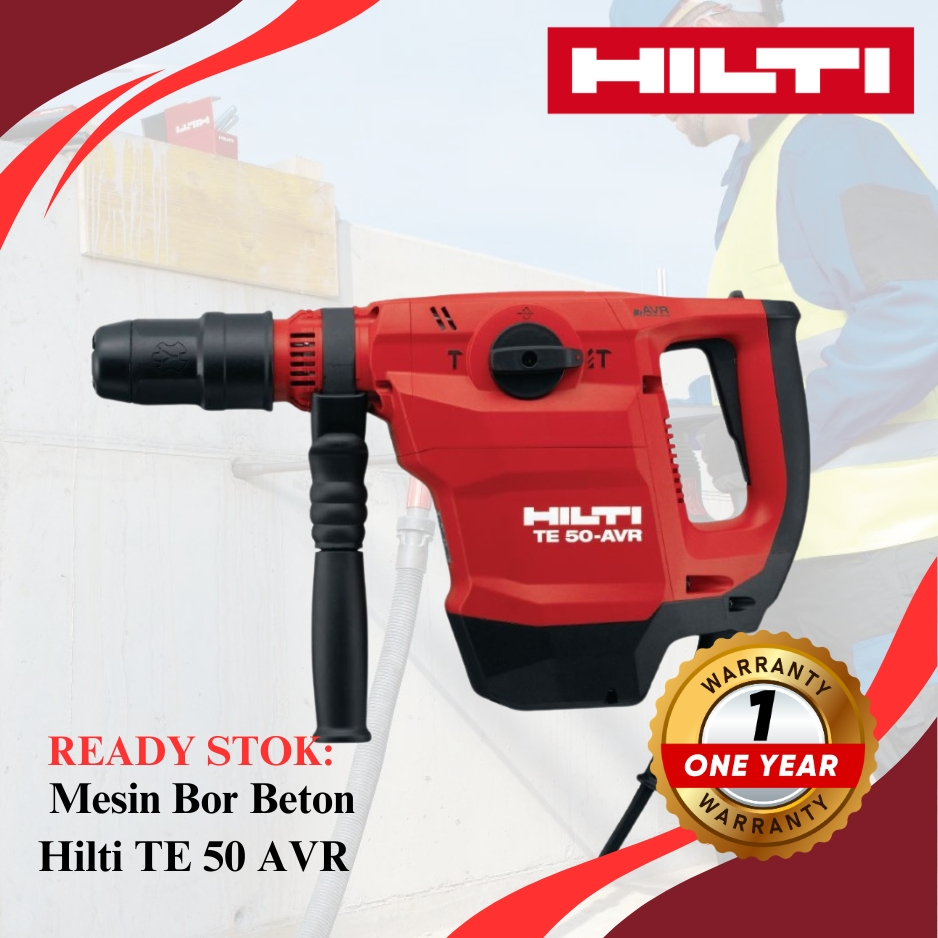 Jual Mesin bor beton HILTI TE 50 AVR rotary hammer | Shopee Indonesia