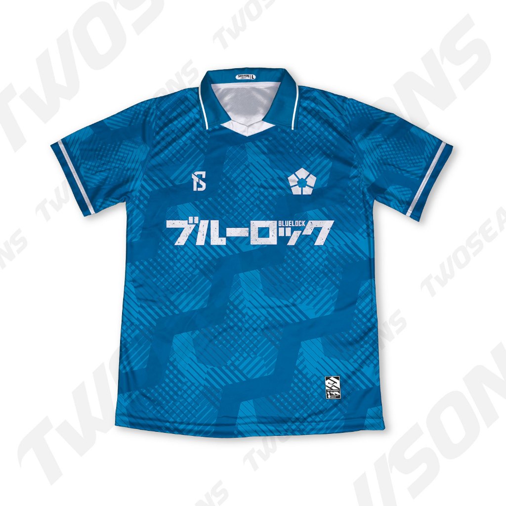 Jual Kaos Baju Jersey Vintage Blue Lock Anime Edition Custom Full ...