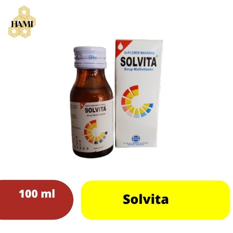 Jual Solvita Sirup 60 ML - Multivitamin dan Suplemen Kalsium | Shopee ...