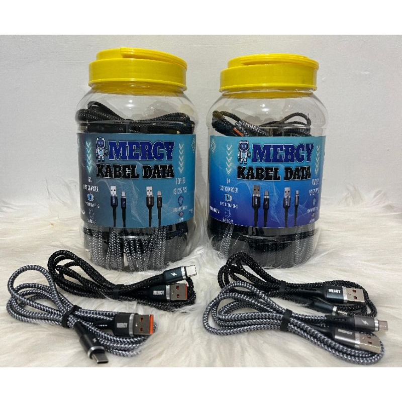 Jual Kabel data MERCY toples MDC-062 (micro/type c) | Shopee Indonesia