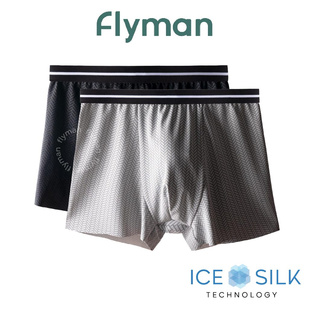 Jual Flyman Ice Silk Boxer 1 pcs FM 3512 | Shopee Indonesia
