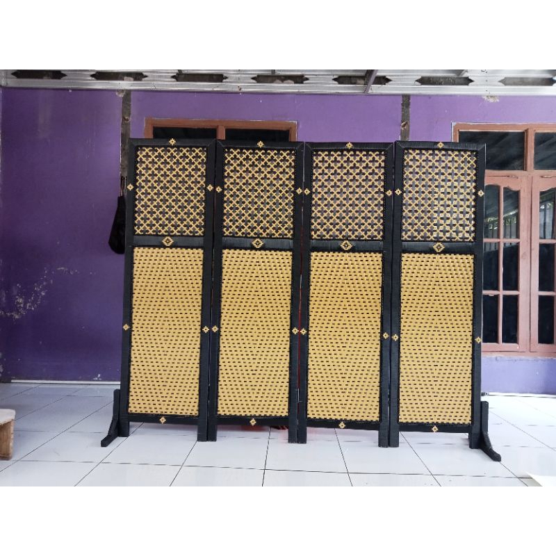 Jual READY STOCK - 4 PINTU Sketsel Rotan NO. 06 Pembatas Penyekat ...
